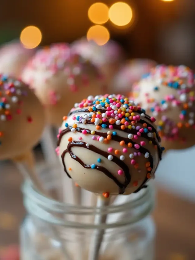 Homemade Cake Pops Recipe - bakingrecipesjoy.com