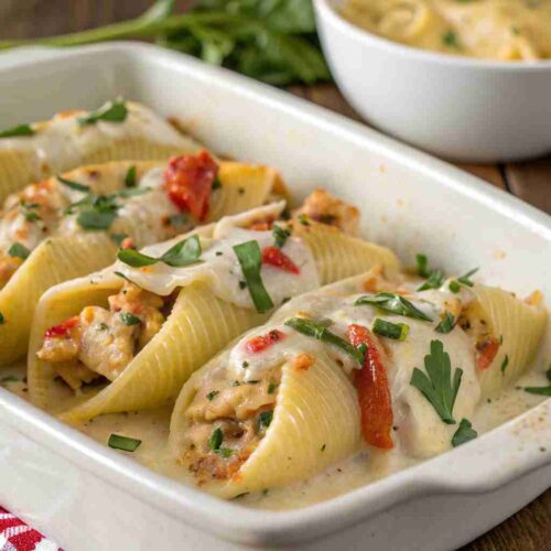 Cajun Chicken Stuffed Shells