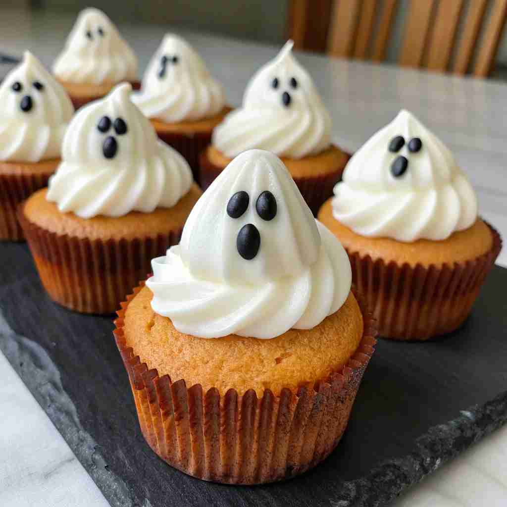Easy Halloween Ghost Cupcakes – Step‑by‑Step
