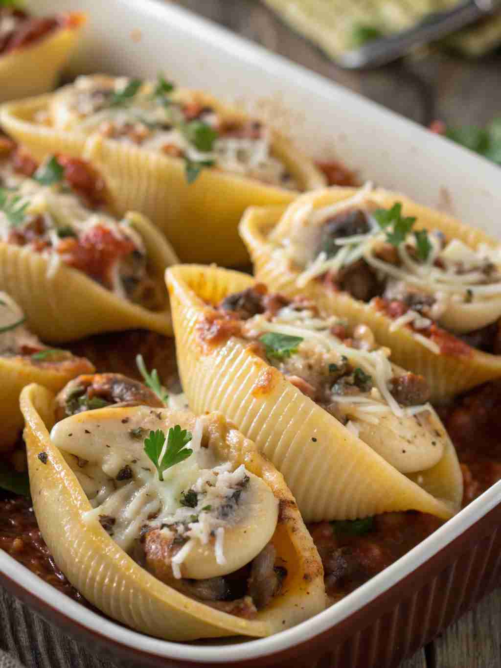 Garlic Mushroom Stuffed Shells – Ultimate Comfort Dinner