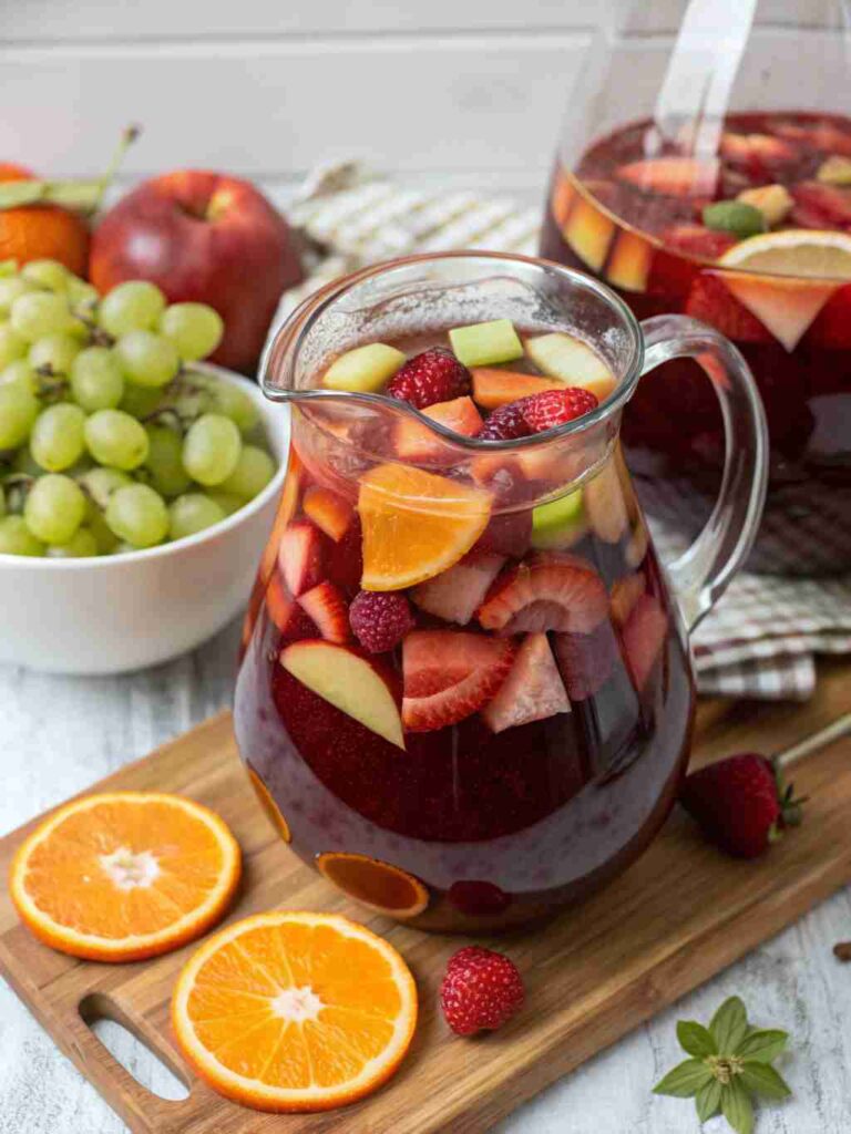 Large Batch Sangria Recipe - Party Pitcher Recipe