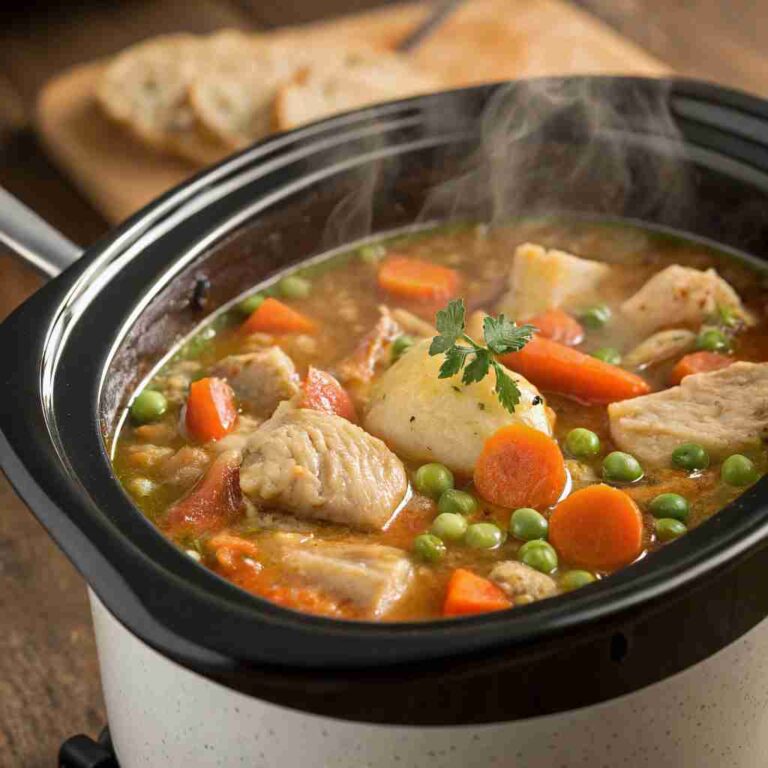Slow Cooker Chicken Stew Recipe - Hearty & Comforting