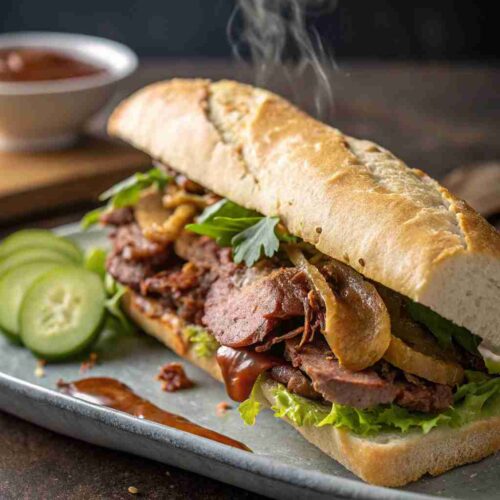 cajun roast beef po boy – Spicy New Orleans Sandwich