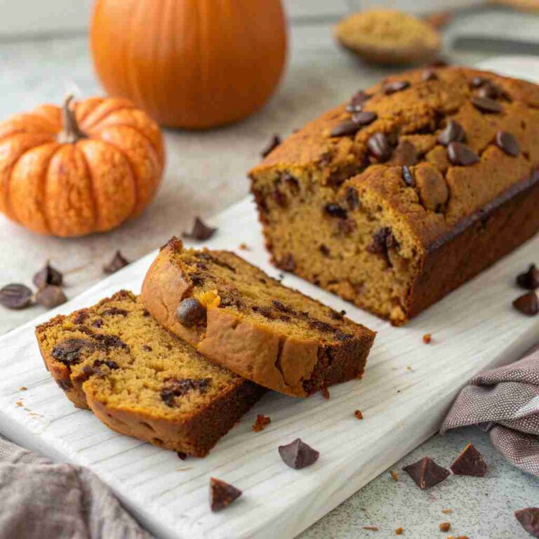 Chocolate Chip Pumpkin Bread – Moist Fall Loaf