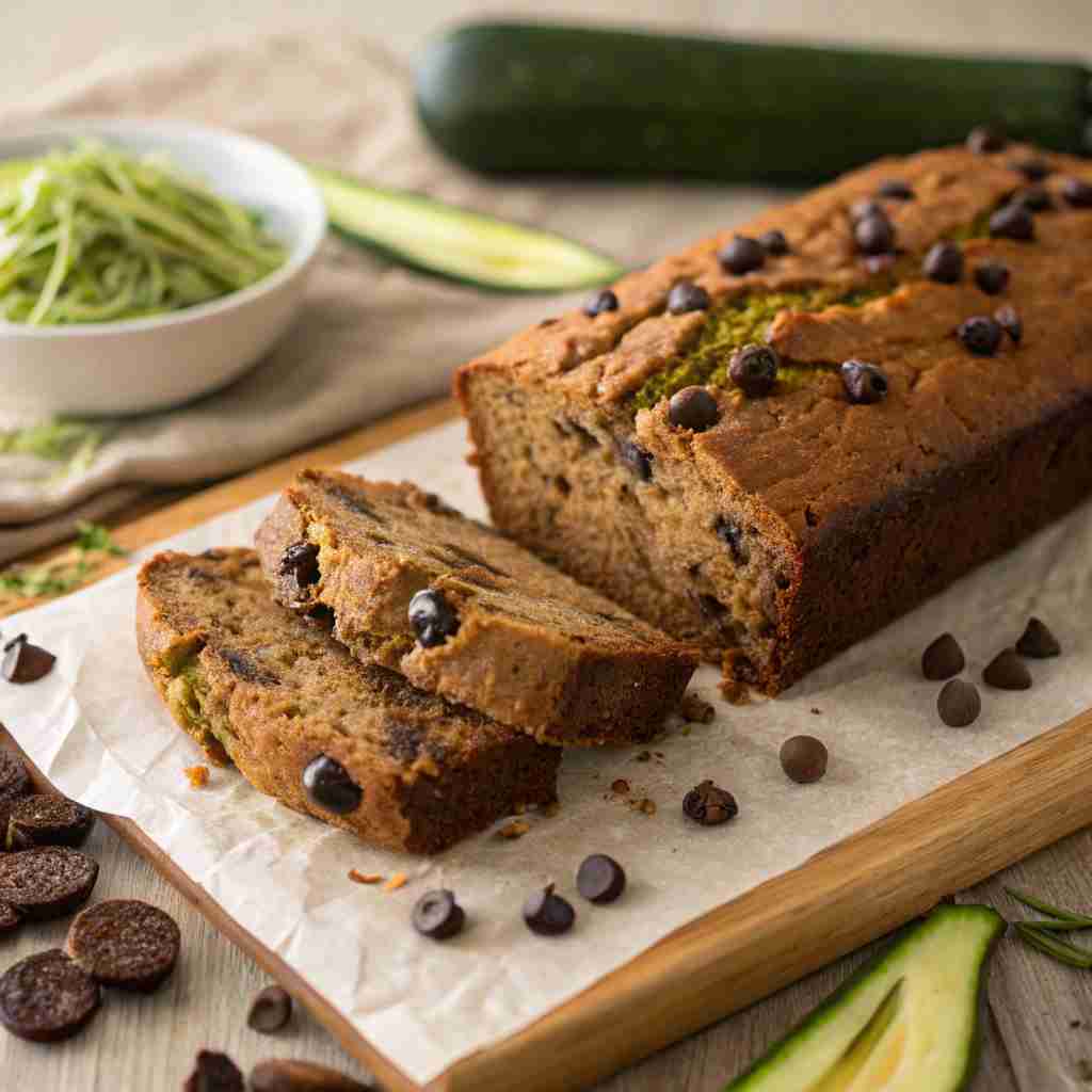 Chocolate Chip Zucchini Bread - Moist and Decadent Treat