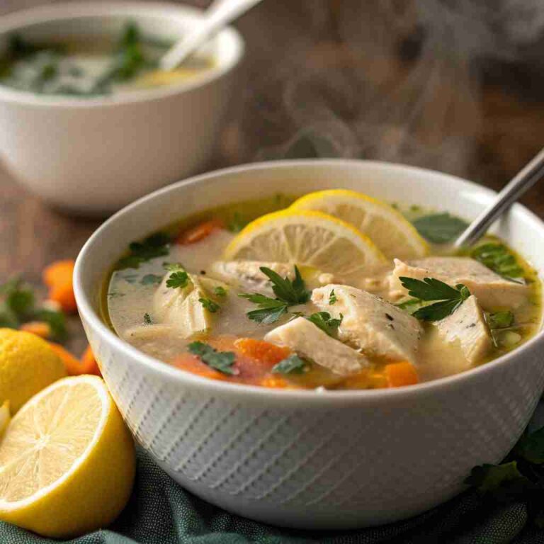 Lemon Chicken Soup Recipe