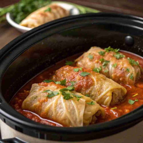 slow cooker unstuffed cabbage rolls – Easy Weeknight Dinner