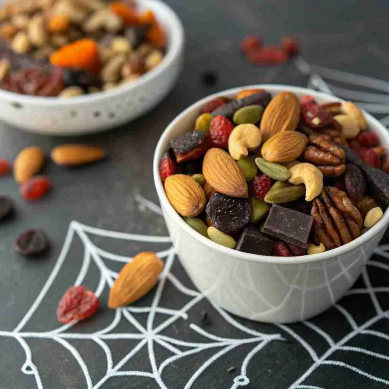 Spiderweb Trail Mix – Spooky Party Mix