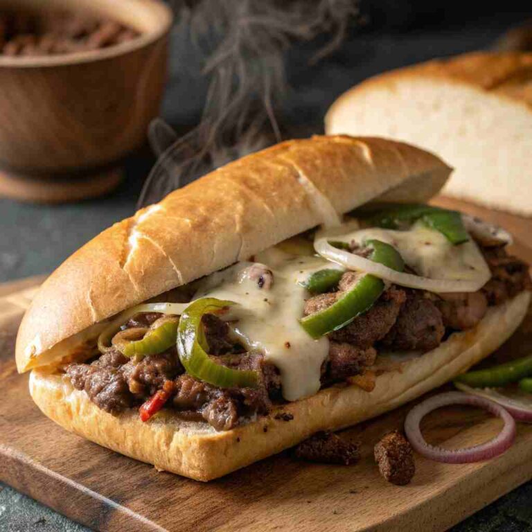 Ground Beef Philly Cheesesteaks - Budget-Friendly Sandwich