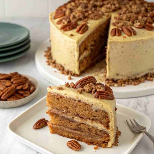 Pecan Cake Recipe - Moist Southern Layer Cake