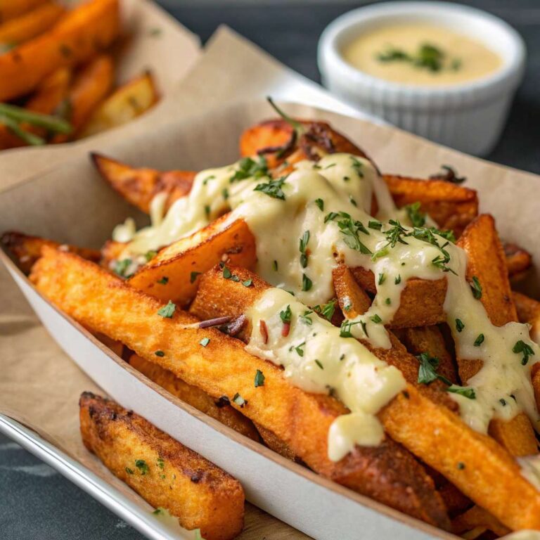 Sweet Potato Cheese Fries Recipe