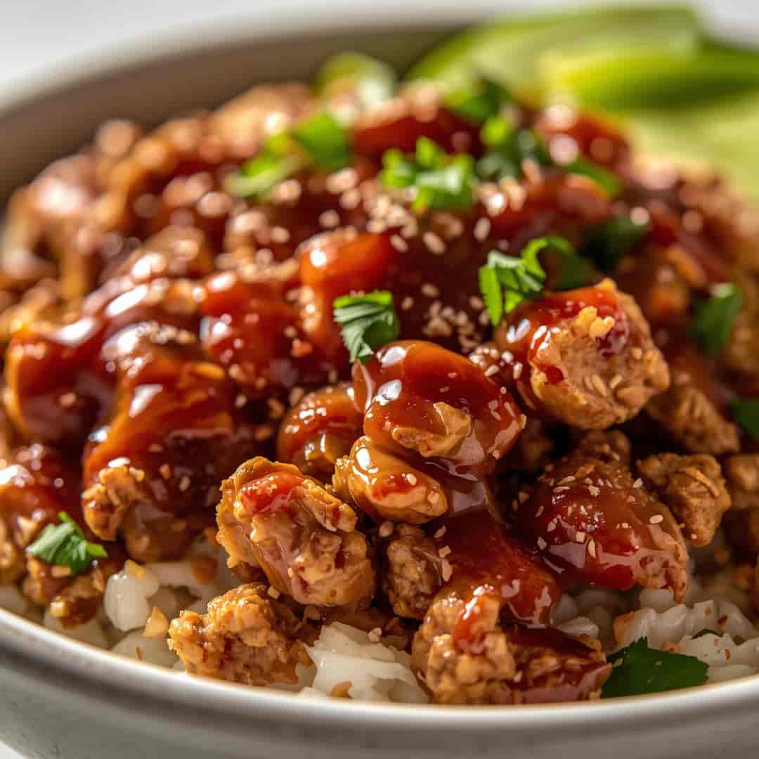 Bang Bang Ground Turkey Rice Bowls