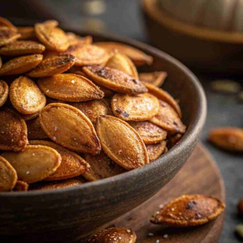 Classic Salted Roasted Pumpkin Seeds Recipe - Traditional Method