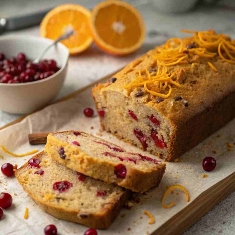 Cranberry Orange Bread Recipe - Quick Bread with Citrus