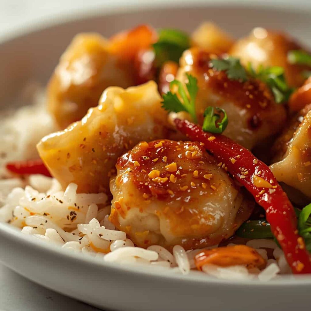 Easy Potsticker Stir Fry