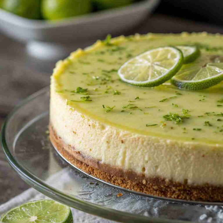 Key Lime Cheesecake - Tangy Florida Recipe