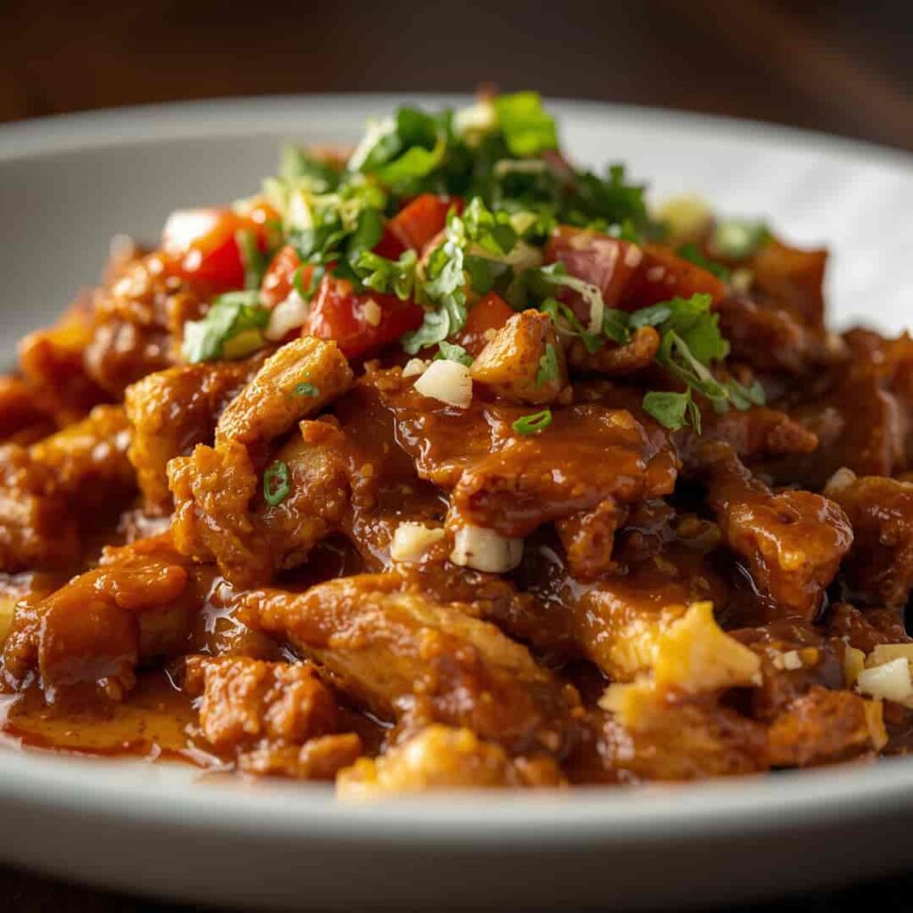 Tinga de Pollo Mexican Chicken Tinga