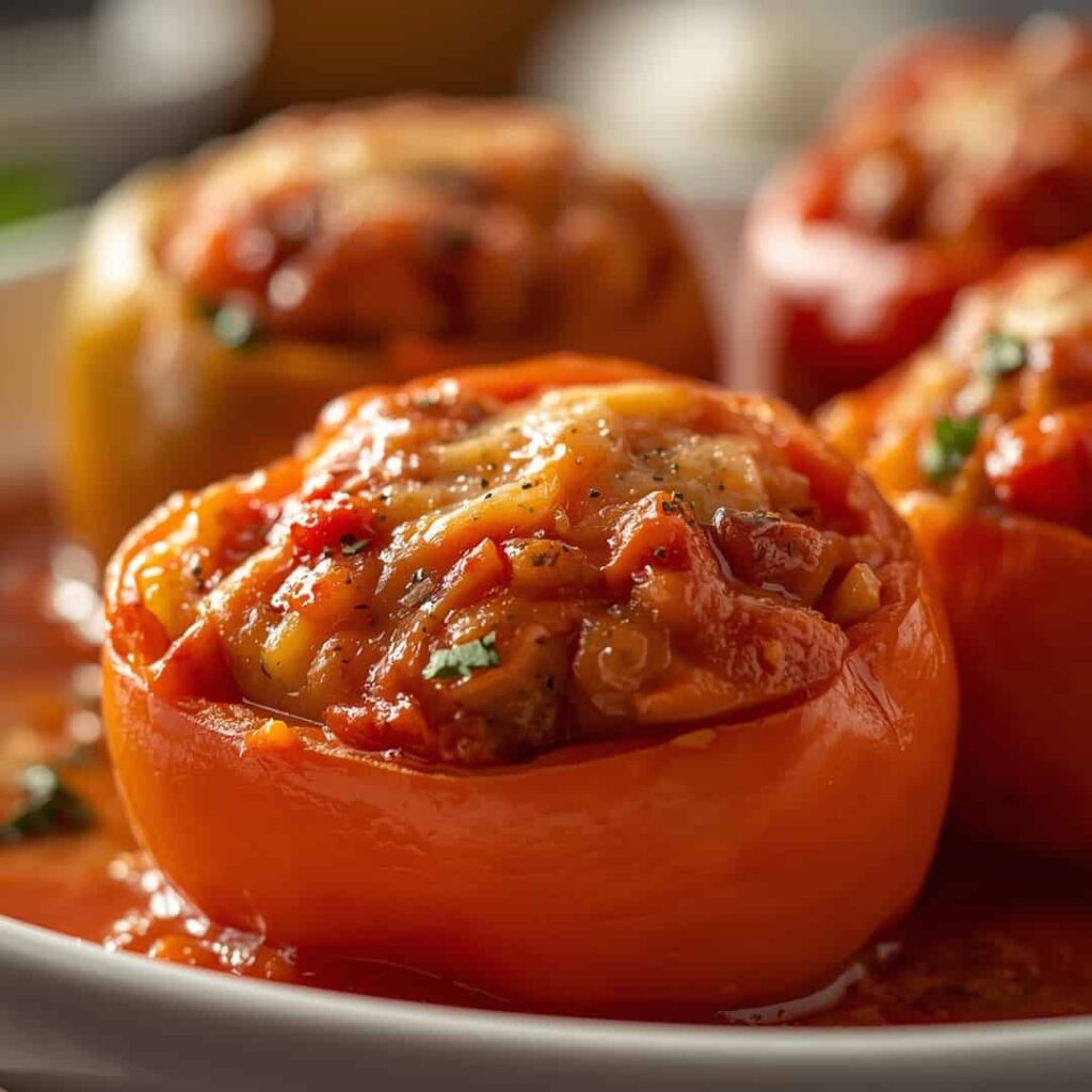 Daniel Fast One-Pot Stuffed Peppers