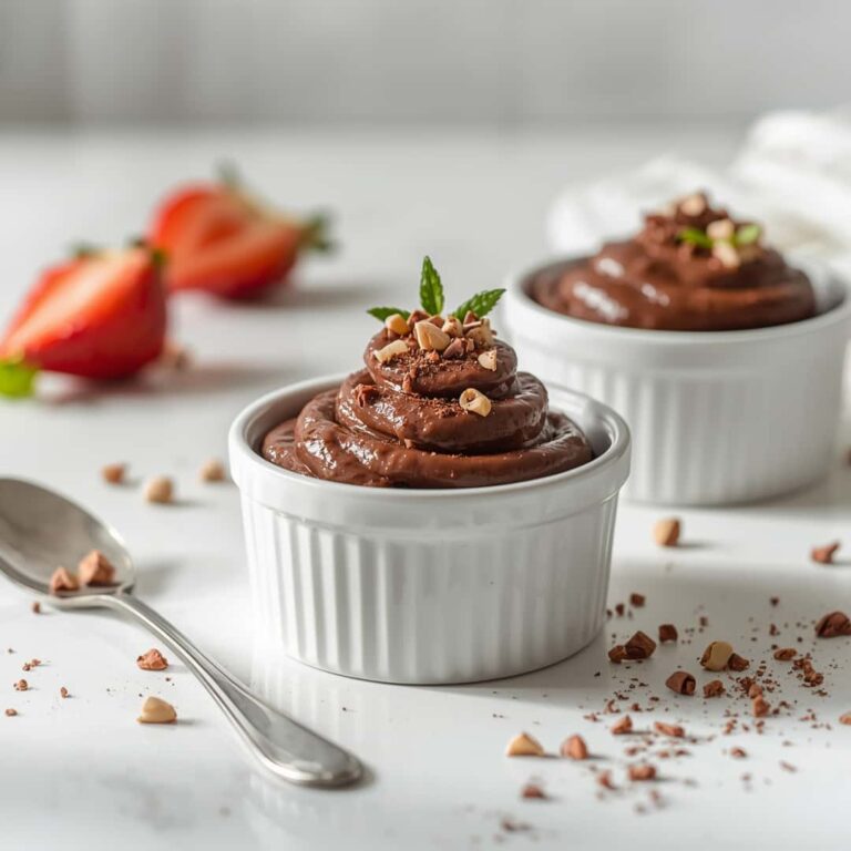 High Protein Chocolate Pudding