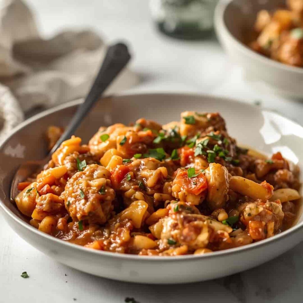 Slow Cooker Chicken Jambalaya